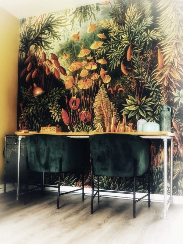 Behang in de woonkamer: een sfeervolle eyecatcher - NieuwHuis.Info