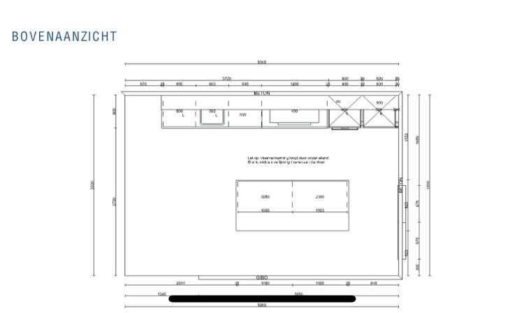 Besparen met een keukeneiland zonder apparatuur - NieuwHuis.Info
